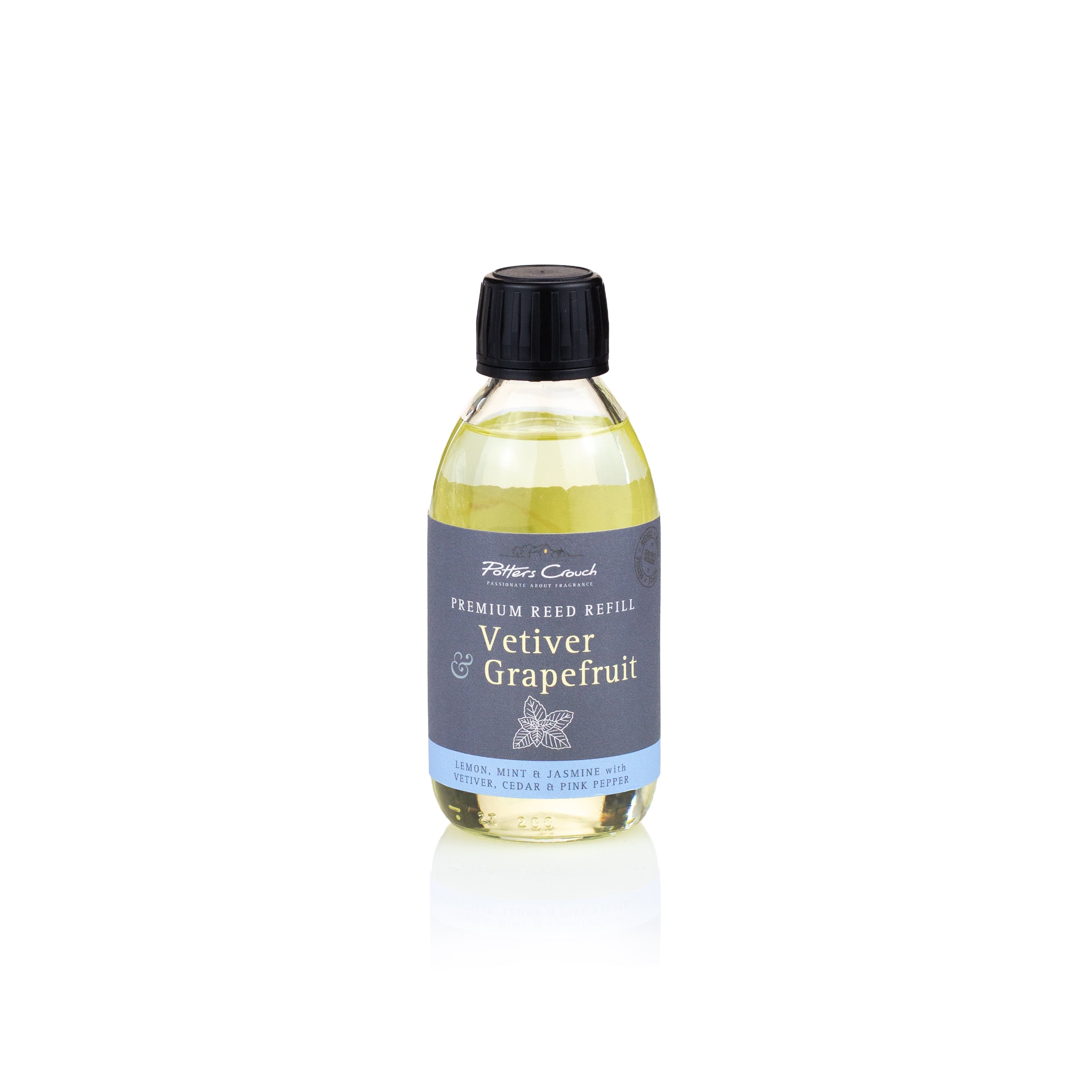 Vetiver & Grapefruit Reed Diffuser Refill – Potters Crouch Candles