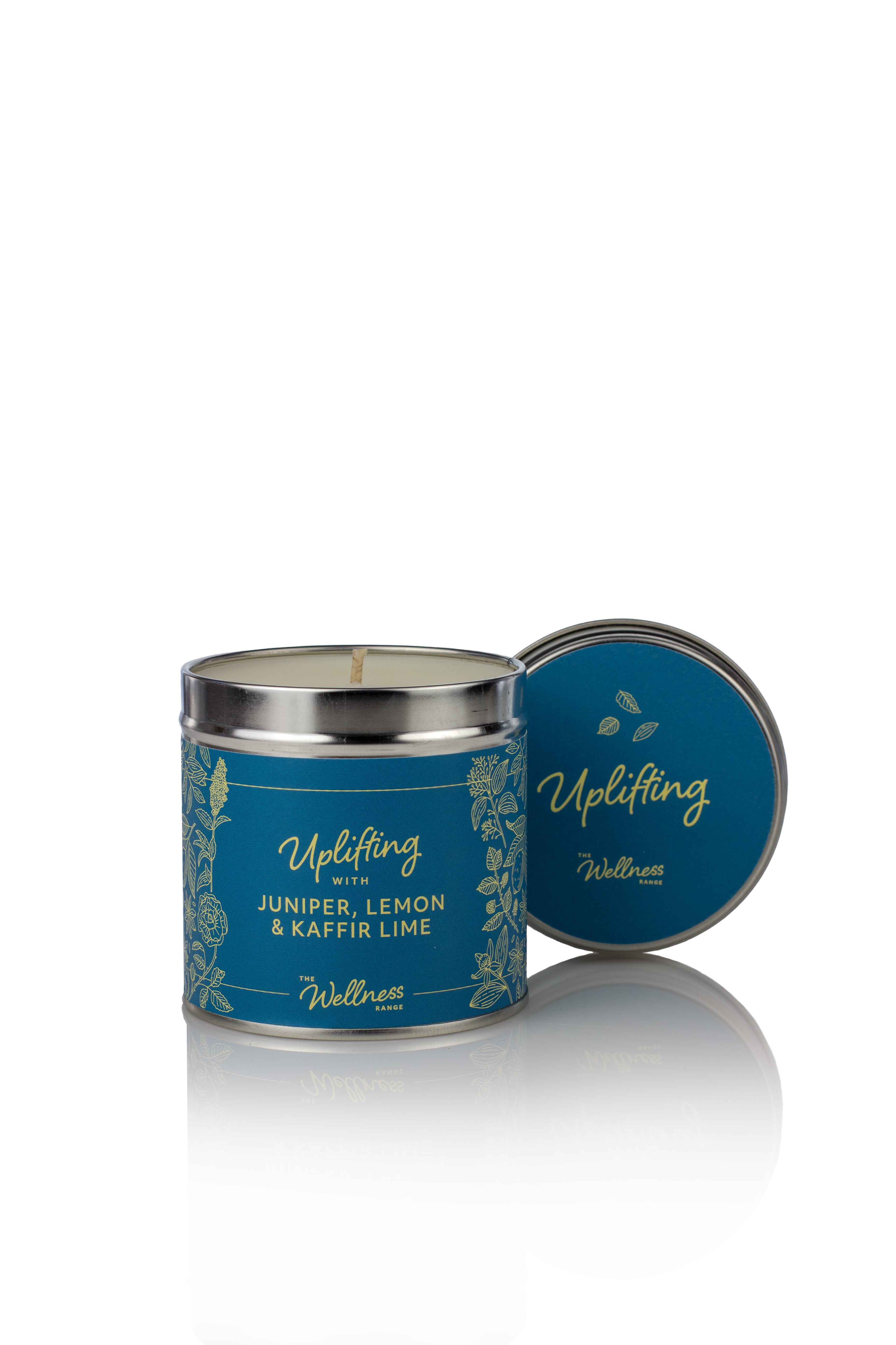 Uplifting - Juniper, Lemon & Kaffir Lime Wellness Candle – Potters ...