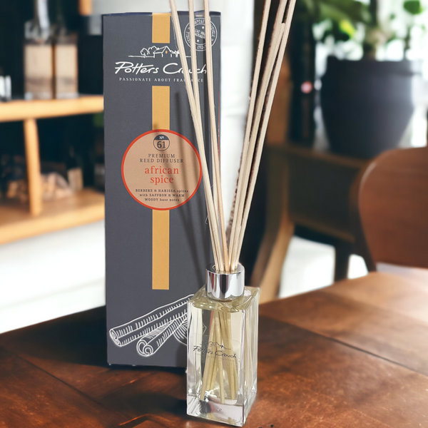 African Spice Reed Diffuser – Potters Crouch Candles